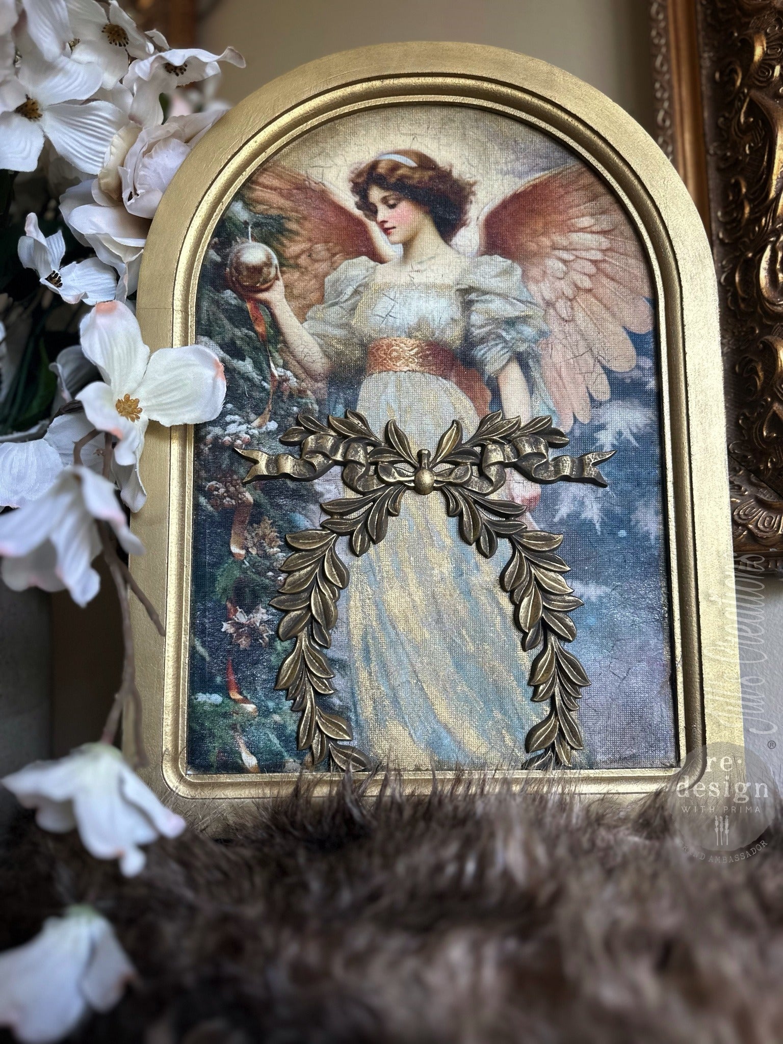 Wings of Winter A3 Fiber Decoupage Paper 3 sheet | Paint Me Vintage