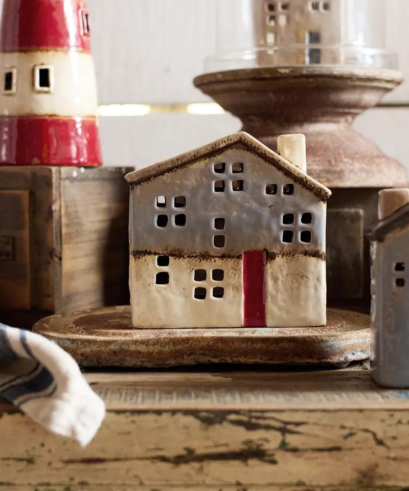 French Country Saint Malo Tea Light House – Paint Me Vintage