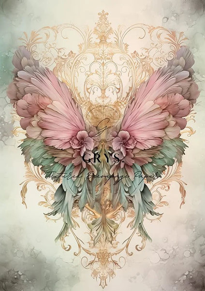 Wings Paper for Decoupage A3 – Paint Me Vintage